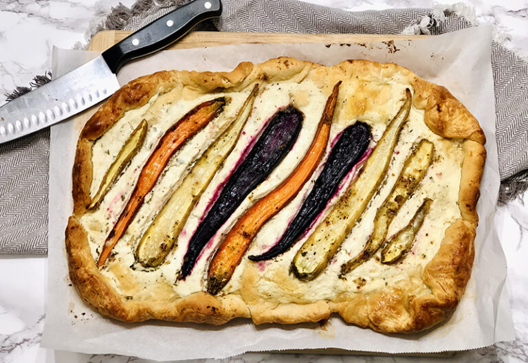 Savory Roasted Carrot Tart | Heinen's Grocery Store