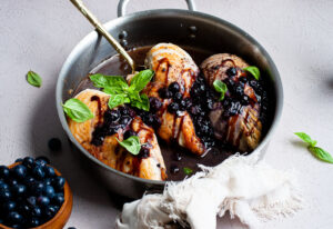 Blueberry Basil Balsamic Chicken | Heinen's Grocery Store