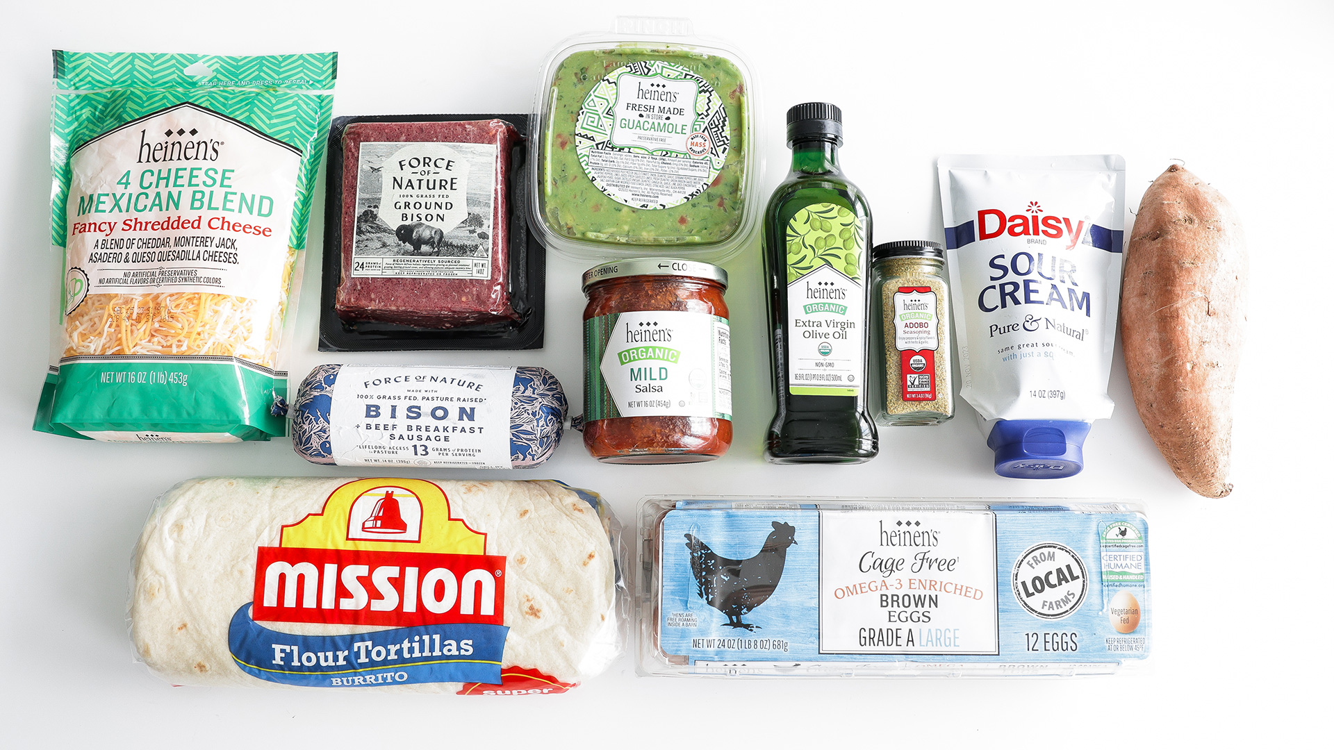 Bison Breakfast Burritos | Heinen's Grocery Store