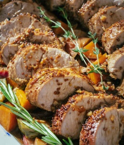 Maple Roasted Pork Tenderloin with Fall Vegetables | Heinen's Grocery Store