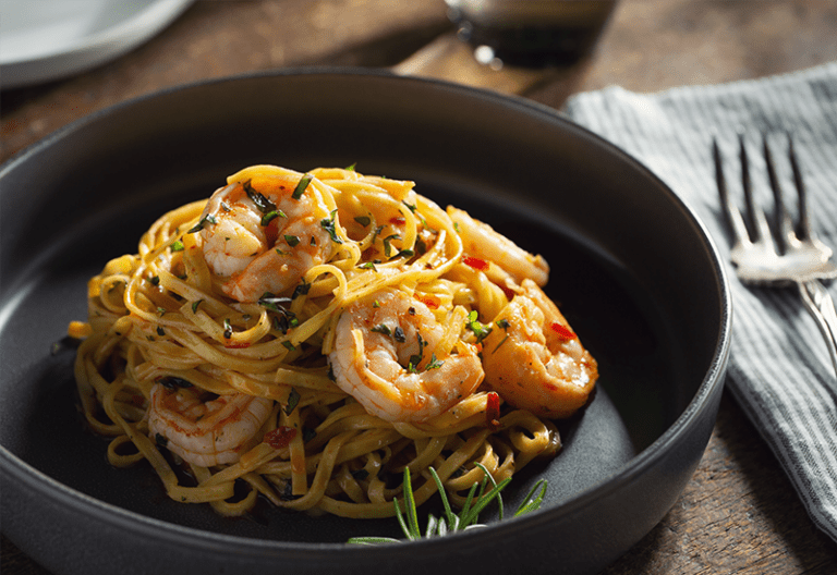 What's For Dinner? Calabrian Linguini with Shrimp | Heinen's Grocery Store