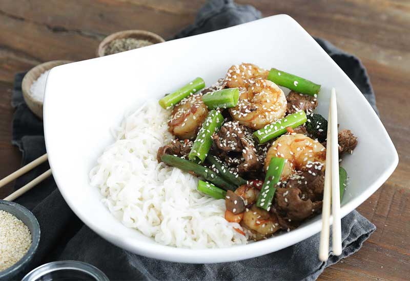 Surf and Turf Stir-Fry | Heinen's Grocery Store
