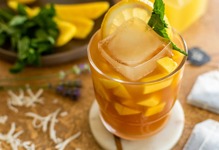 Iced Mango Coconut Black Chai Tea | Heinen's Grocery Store