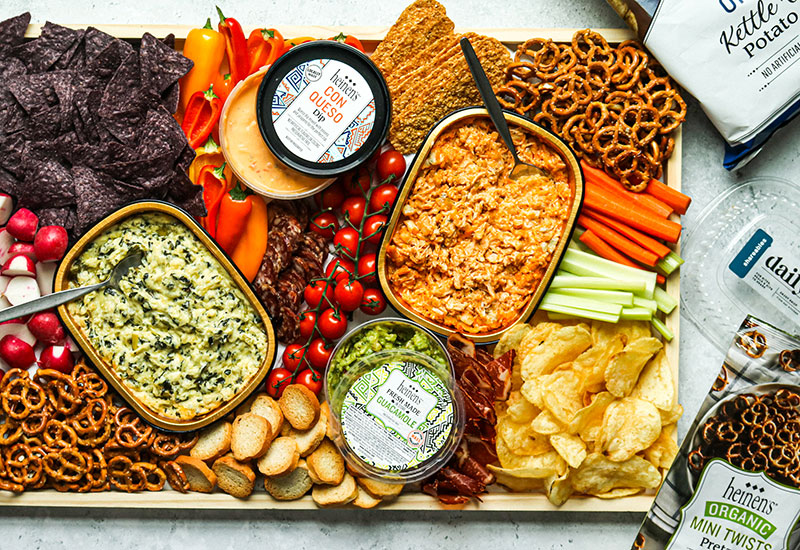 DIY Dip Board | Heinen's Grocery Store