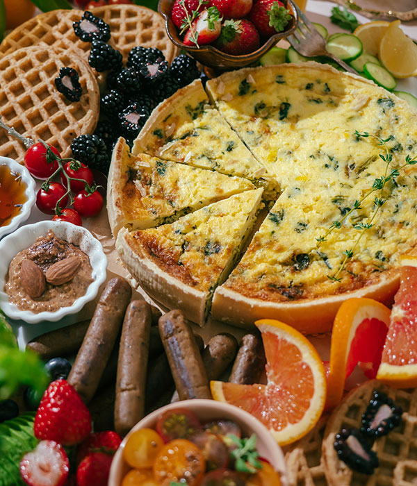 Quiche Brunch Board | Heinen's Grocery Store